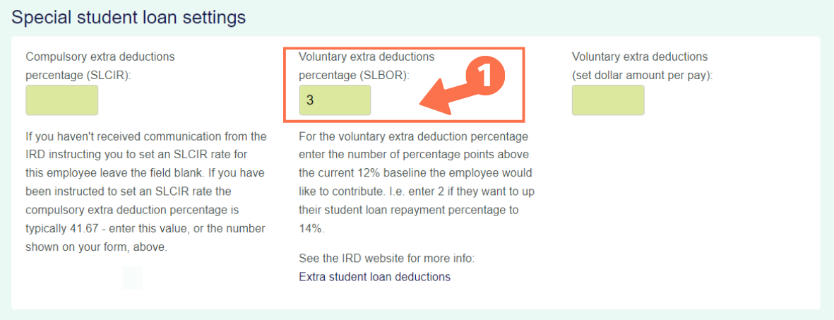 Employee Student Loan Deductions